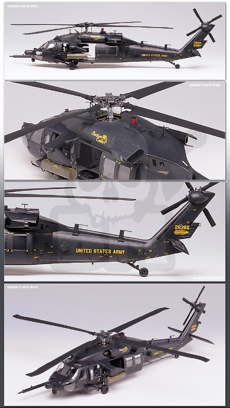 Battle-Models > Academy 12115 AH-60L DAP Black Hawk 1:35